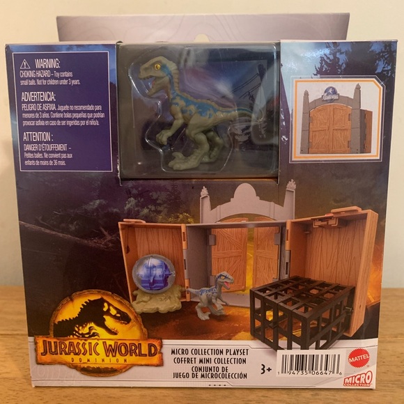 Mattel | Toys | Mattel Jurassic World Dominion Micro Collection Playset ...